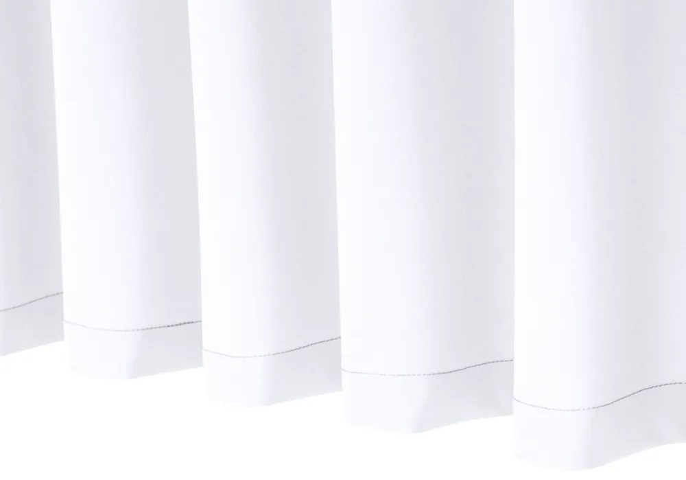 Biante Dekorační závěs Rongo RG-045 Bílý 140x240 cm