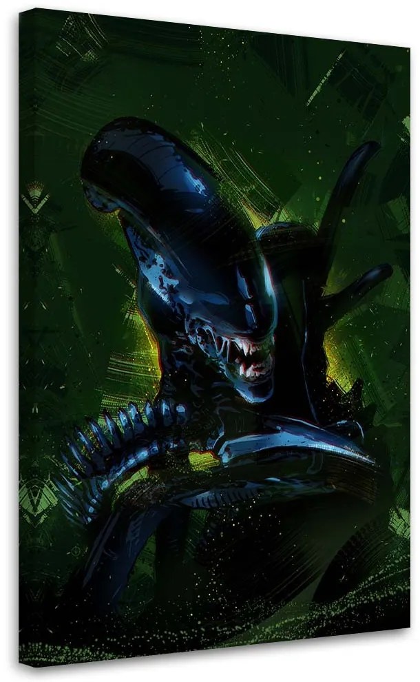 Gario Obraz na plátně Vetřelec, Xenomorf - Nikita Abakumov Rozměry: 40 x 60 cm