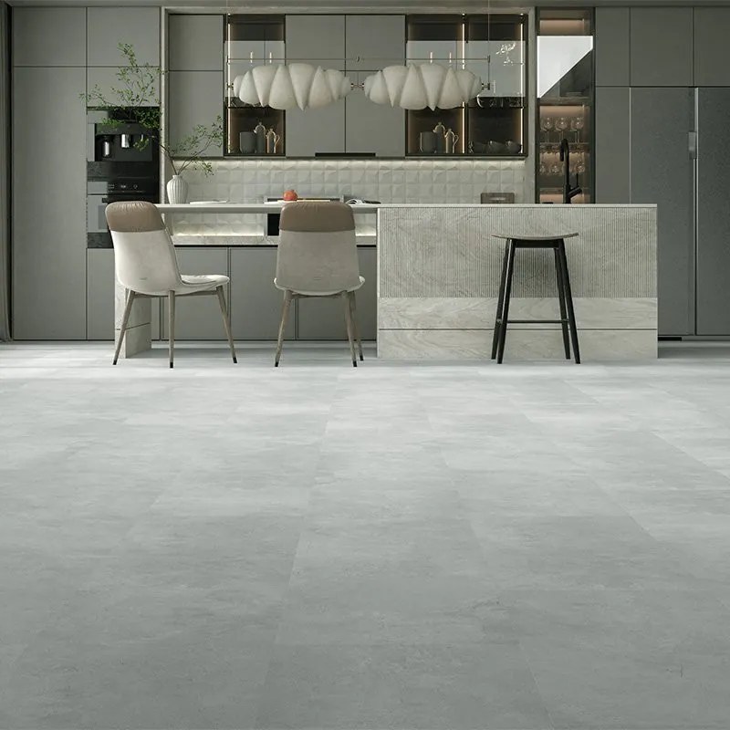 Vinylová plovoucí podlaha Area Floors Stone Click Rigid 5351 Beton světle šedý 1 m²