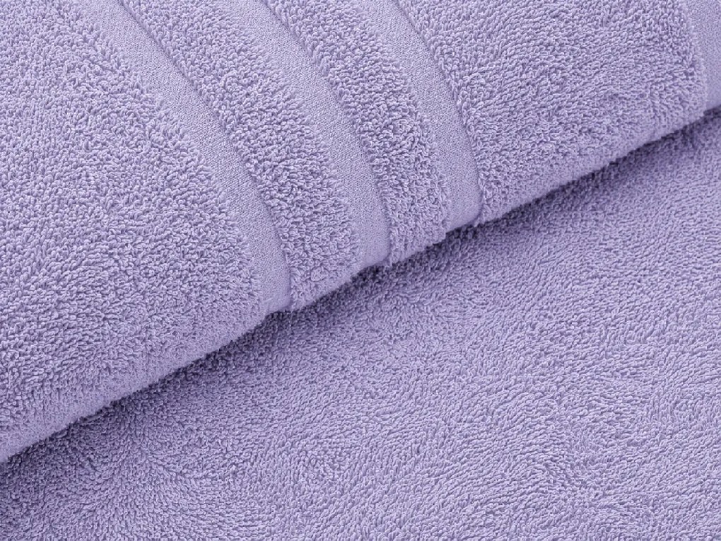 Osuška CLASSIC COLOR 70 x 140 cm levandulová, 100% bavlna