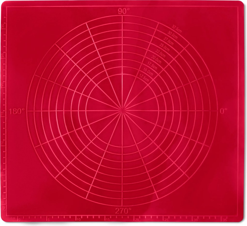 Tchibo - Podložka na pečení pro opakované použití - barva: červená