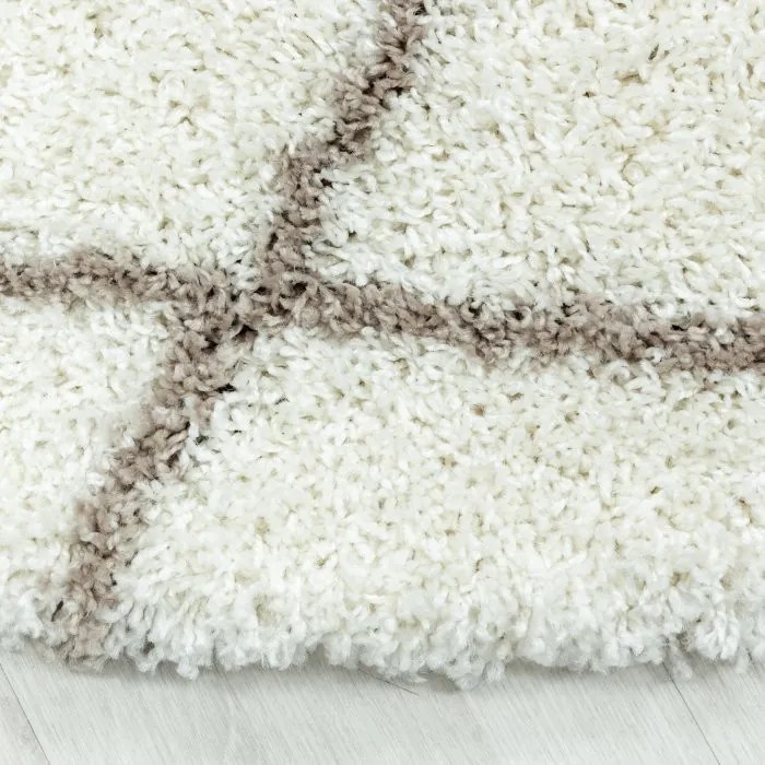 Vopi | Kusový koberec Alvor shaggy 3401 cream - 240 x 340 cm