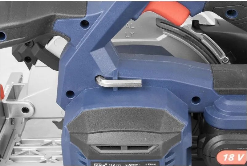 Akumulátorová okružní pila 18V Li-Ion, 150mm KS 18-0 GÜDE