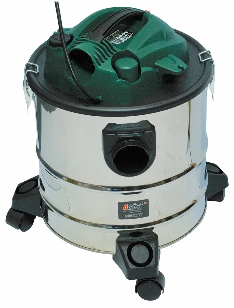 Asist AE7AF120IN18 vysavač popela s funkcí samočištění, 1200 W, 18 l