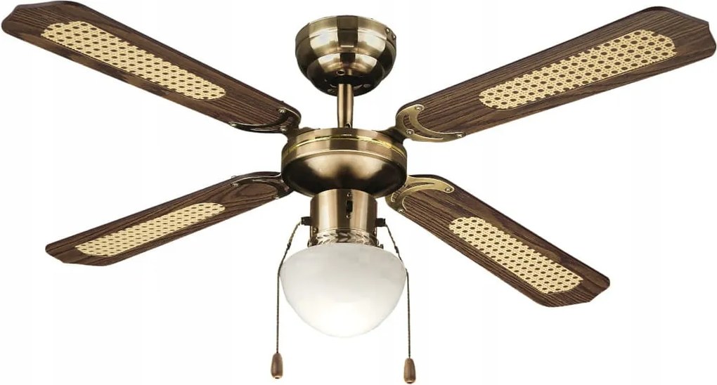 Lustr Stropní Ventilátor Větráček Lampa Gravis