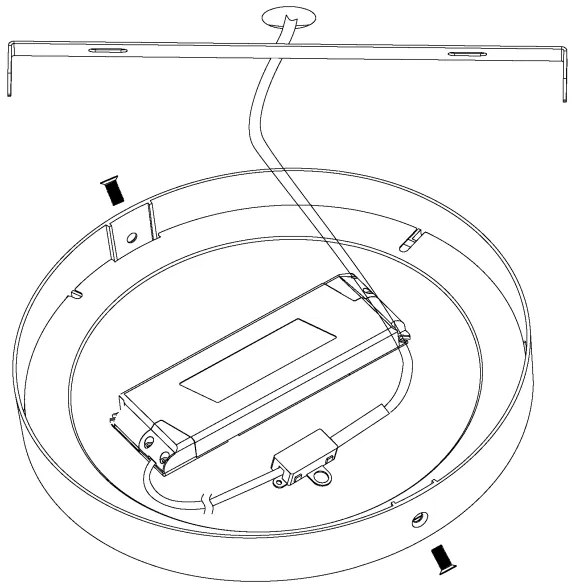 Eglo 98292 - LED Stmívatelné stropní svítidlo FUEVA-A LED/14W/230V + DO