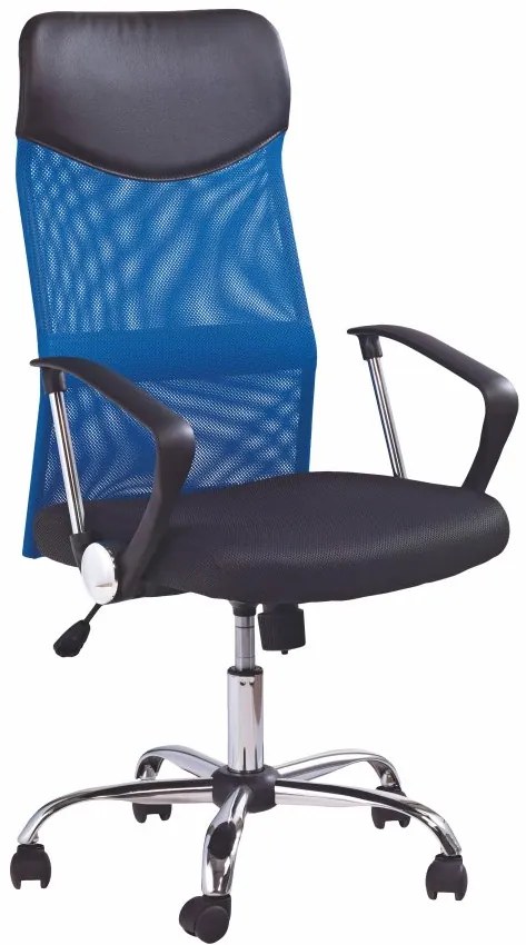 Kancelářská otočná židle VIRE - látka, síť, více barev Šedá (látka)