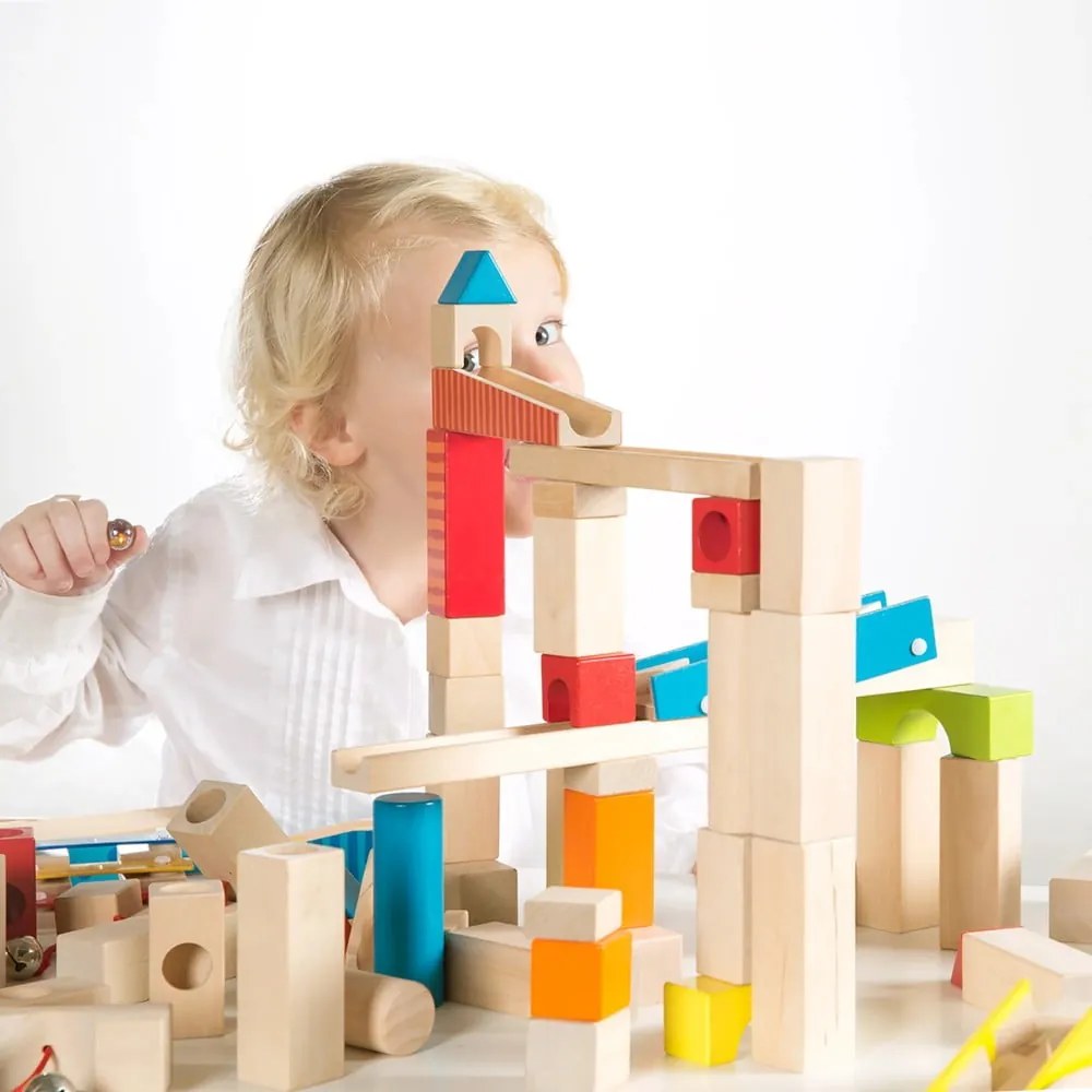 Dřevěná kuličková dráha Marble Run – Roba