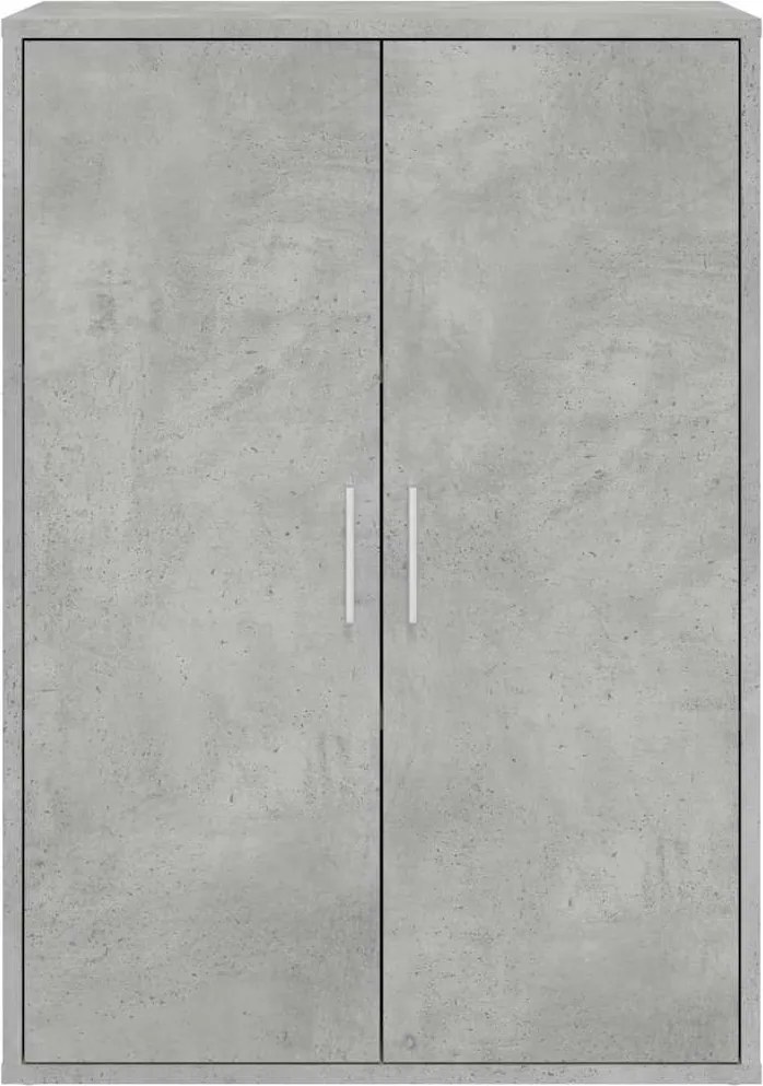 Příborníky 2 ks betonově šedé 60 x 31 x 84 cm kompozitní dřevo 3276570