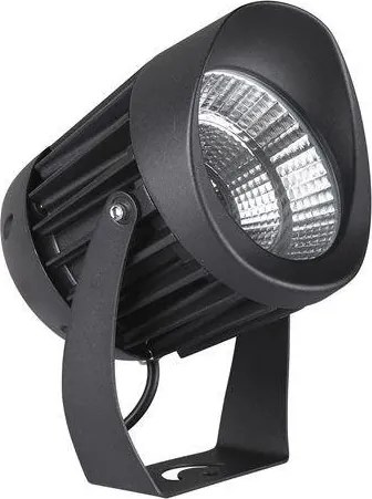 NV 9240678 Venkovní reflektor NORTH černý hliník a sklo LED 20W 3000K 100-240V 38st. IP65 - NOVA LUCE