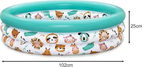 Nafukovací bazén 102x25cm - BESTWAY 51008