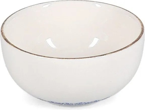 Bílá/modrá porcelánová miska 210 ml Azul – BonBistro