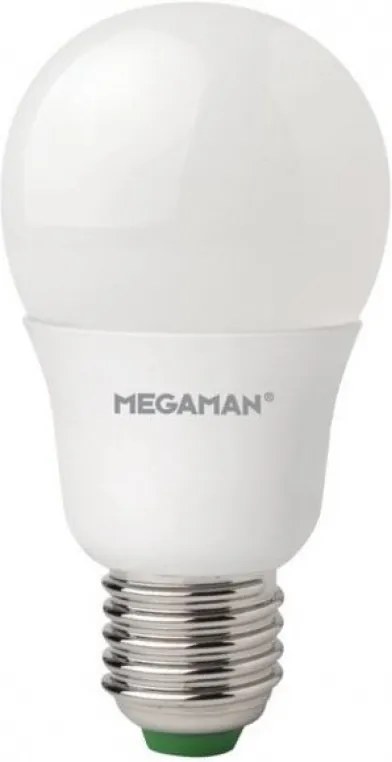 MEGAMAN® MEGAMAN LED bulb A60 5.5W/40W E27 2800K 470lm NonDim 15Y opal