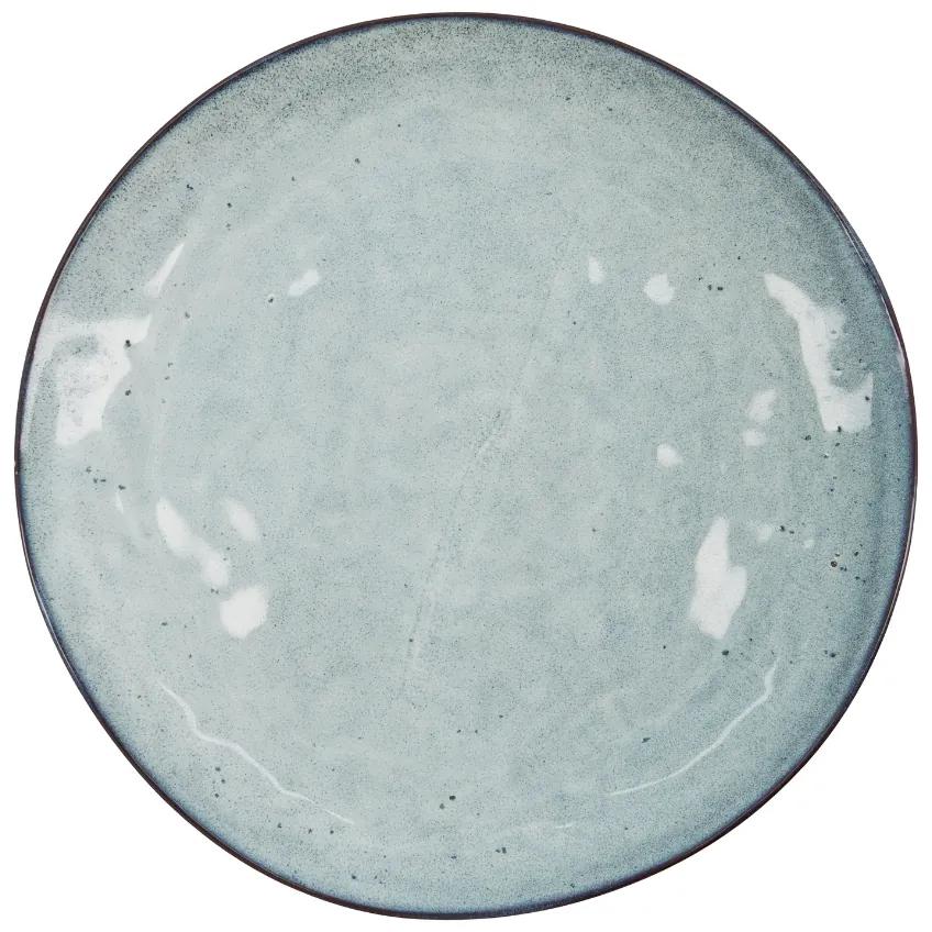 OnaDnes -20% House Doctor Modrošedý kameninový talíř Rustic 27,5 cm