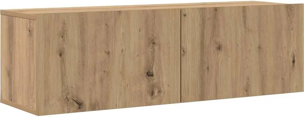 Nástěnné TV skříňky 6 ks dub artisan kompozitní 3328988