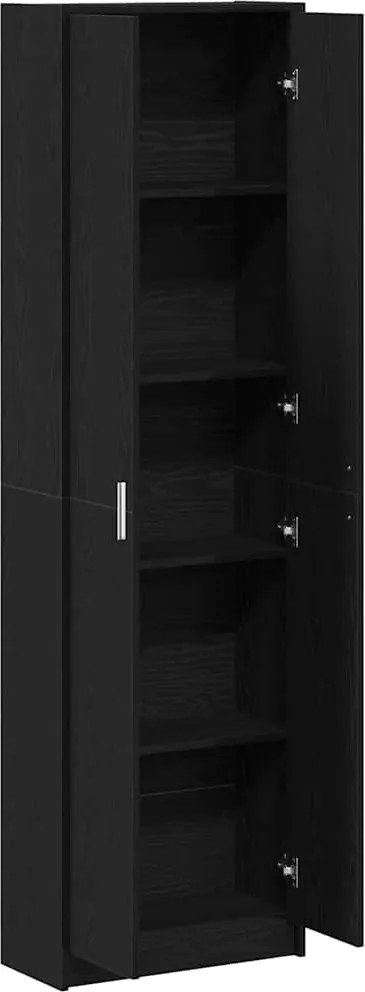 Šatní skříň Černý dub 55 x 25 x 189 cm Kompozitní dřevo 3334009
