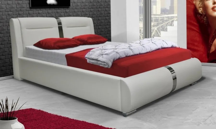 Casarredo - Komfort nábytek Čalouněná postel CARINA VII 180x200, výběr látek | potah: inari 25