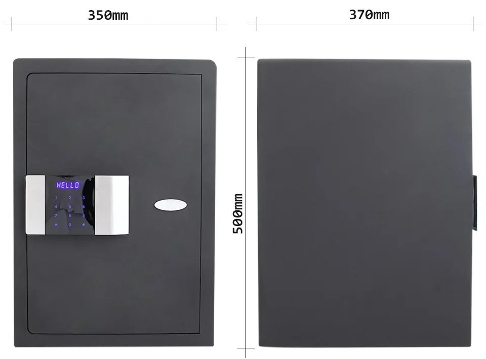 Nábytkový elektronický sejf PRESTIGE 500