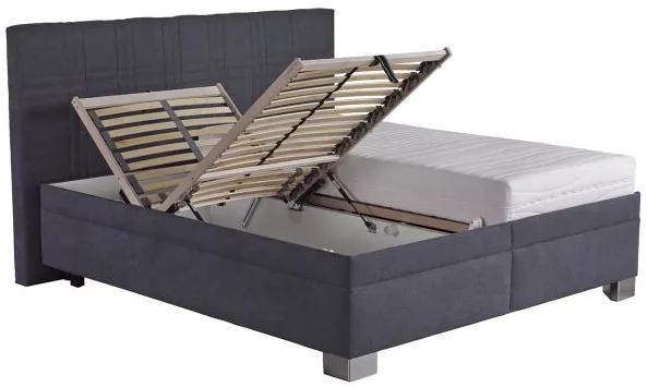 Čalouněná postel Venuše 160x200 Baleri šedá