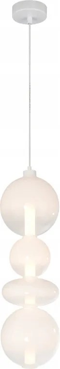 Milagro Závěsná lampa Daphne White 36W Moderní Led 1 ks