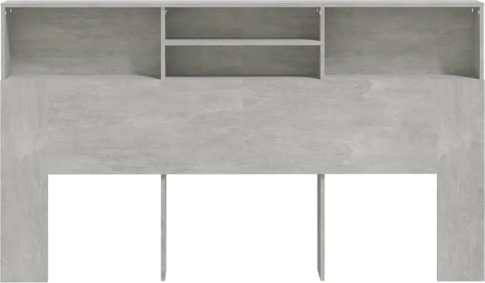 vidaXL Čelo postele s úložným prostorem 180 x 19 x 103,5 cm [811884] Barva: Staré dřevo