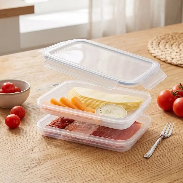 TESCOMA Dóza dvoupatrová FRESHBOX 1,0 l, obdélníková