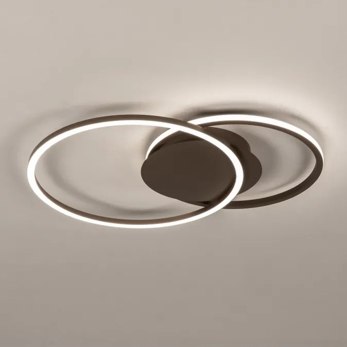Stropní stmívatelné LED svítidlo Omega 540 Brown