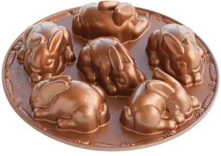 Nordic Ware Baby Bunny toffee 1l Forma na 6 velikonočních zajíčků