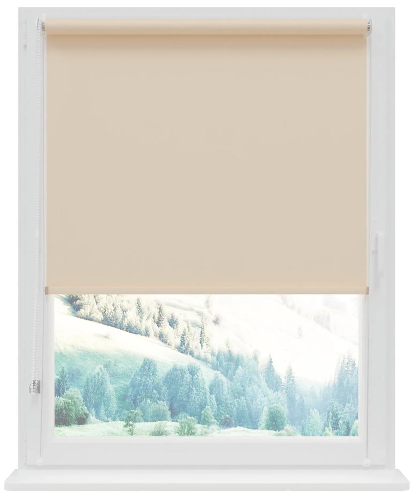 Klasická Roleta Mini neinvazivní Krémová 67x220 cm