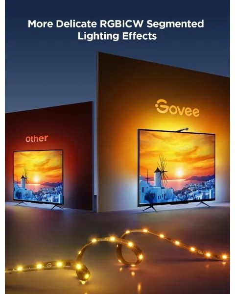 Govee - TV Backlight 3 Lite TV 75-85" SMART LED podsvícení RGBICW Wi-Fi IP67