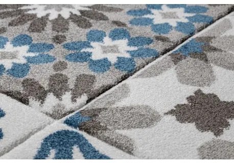 koberec ALTER Porto květiny modrý velikost 140x190 cm | krásné koberce cz