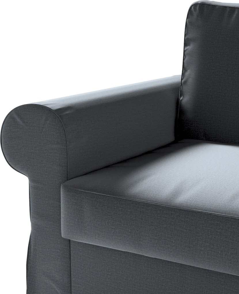 Potah na pohovku IKEA Backabro 2-místná, rozkládací barva šedá látka sametová
