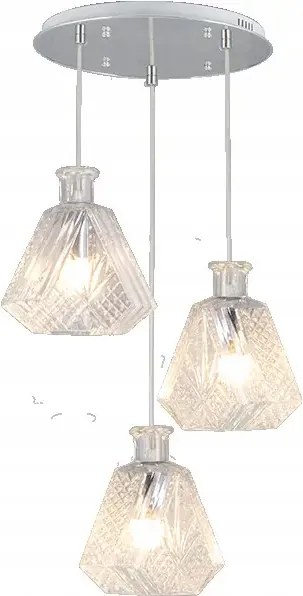 Závěsná lampa Bira 6746/3C 8C Elem