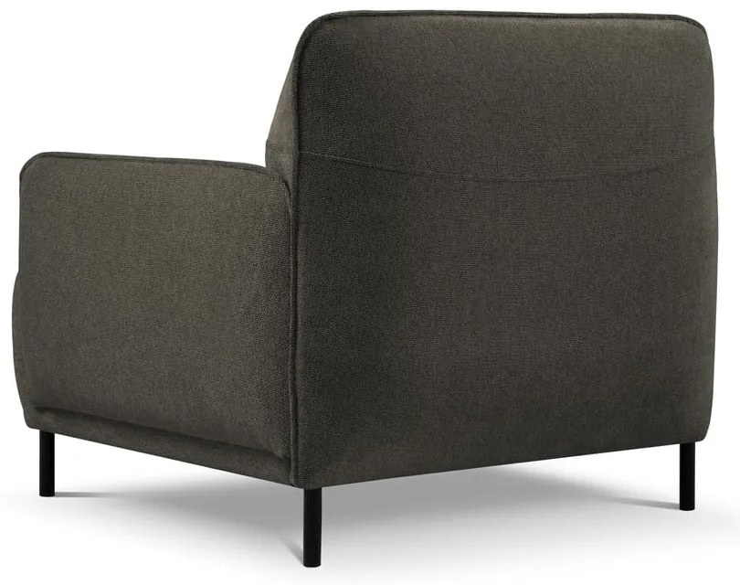 Tmavě šedé křeslo Windsor &amp; Co Sofas Neso