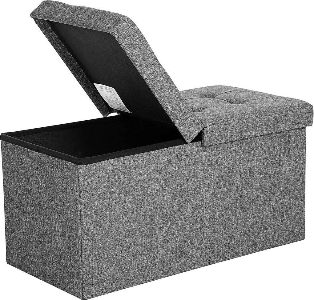 XXXLutz SEDACÍ BOX, textil, kompozitní dřevo, 76/38/38 cm - Taburety - 002543037507