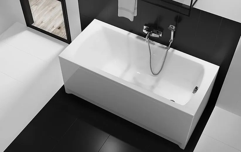 Cersanit Korat akrylátová vana 170x75cm + nožičky, bílá, S301-294