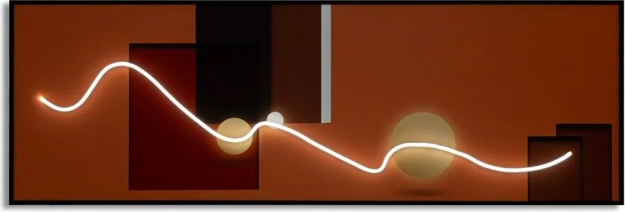 Tištěný obraz s rámem/na plátně 50x150 cm LED – Mauro Ferretti