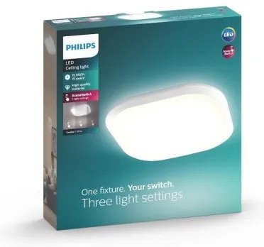 Philips 32810/31/P3 - LED Stmívatelné stropní svítidlo CANAVAL LED/18W/230V