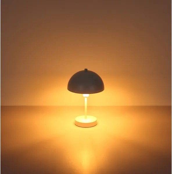 Globo 24009W - Stolní lampa ATOMA I 1xE14/40W/230V bílá