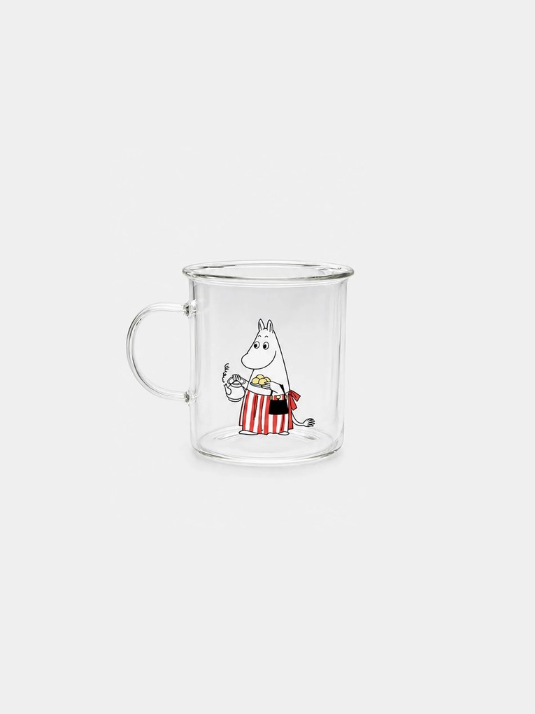 Sinsay - Skleněný hrnek s uchem The Moomins - vícebarevná