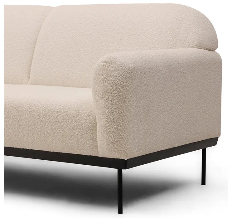 Krémová designová pohovka ANDERSON