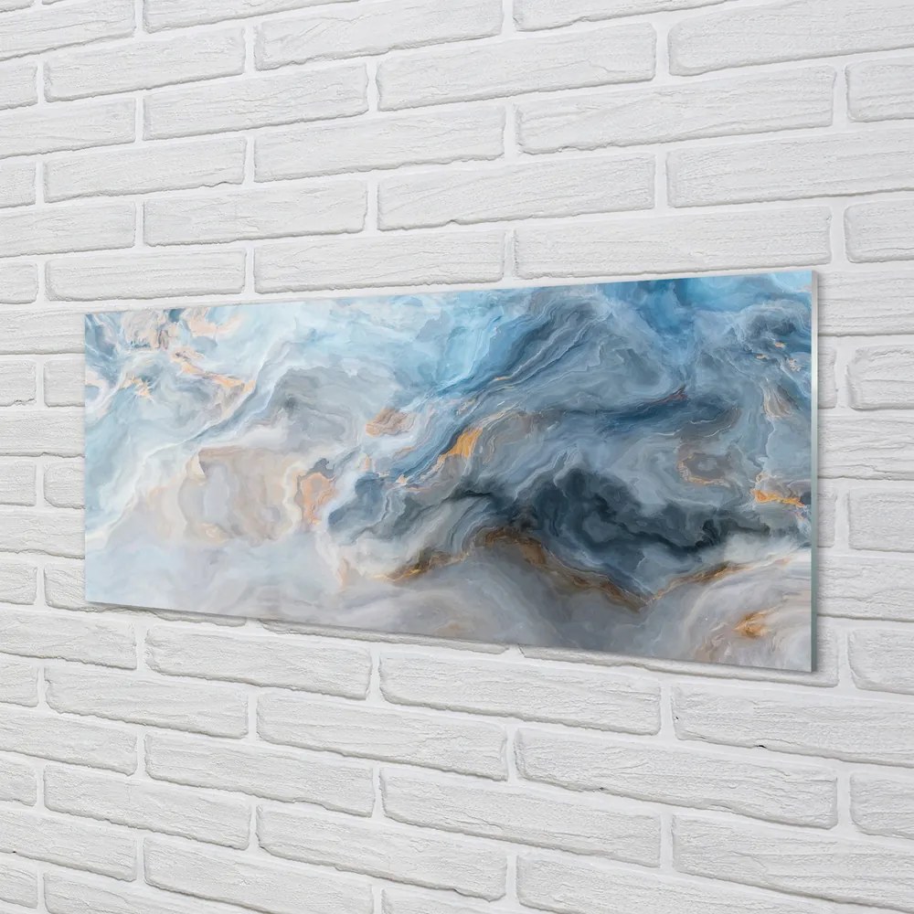 akrylový obraz Kámen abstrakce skvrny 120x60 cm