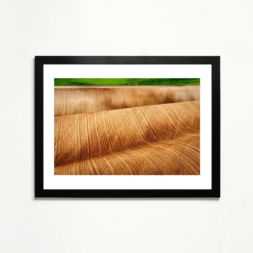 Vojta Herout | Field Tsunami Rám: Černý, Velikost: 40 x 60 cm