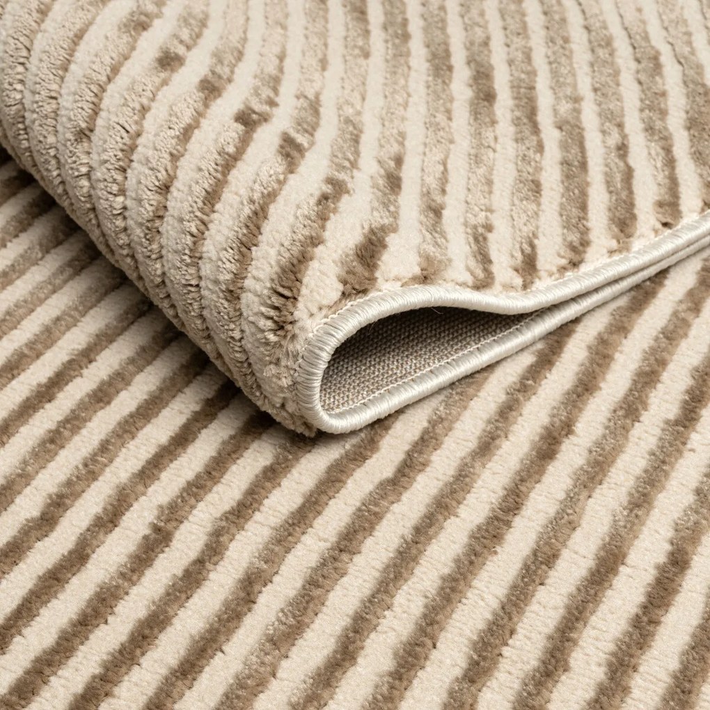 Angel Carpet, Kusový koberec Zafiro 19 Gold, 80x150, žlutá, kancelář