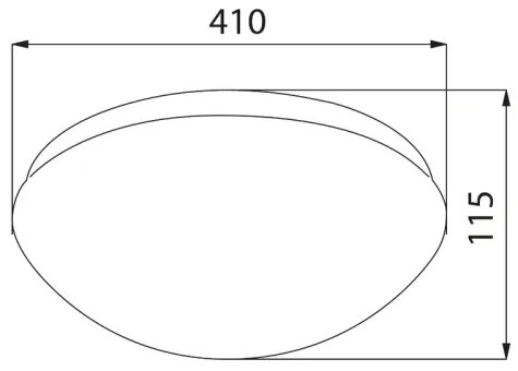 LED svítidlo McLED Cala 32 32W IP44 2700K teplá bílá ML-411.209.32.0