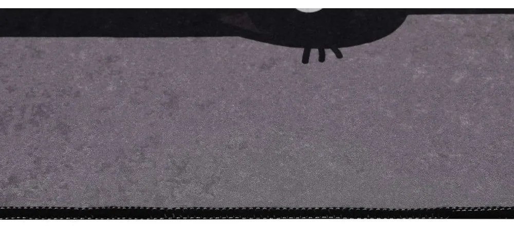 Černo-šedé koupelnové předložky v sadě 2 ks 60x100 cm Comfort – Foutastic