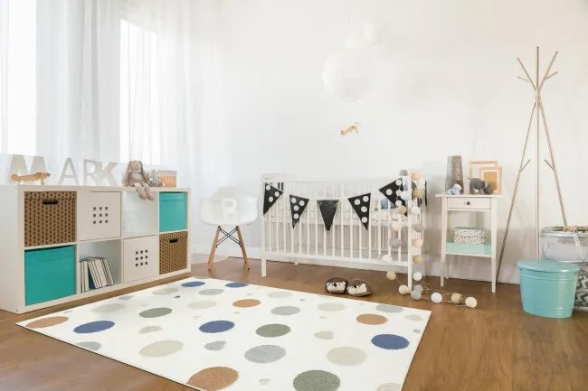 Koberec Esme Kids C5648A bílý/krémový