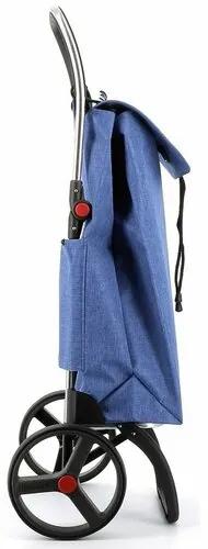 Rolser Nákupní taška na kolečkách I-Max Tweed 2 Logic RSG, modrá