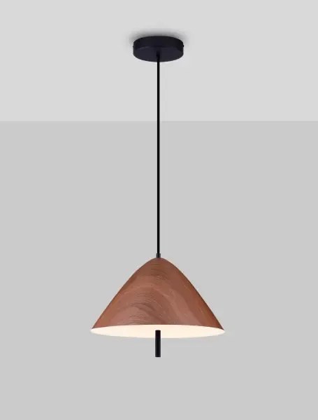 LED dřevěná designová svítilna Oros