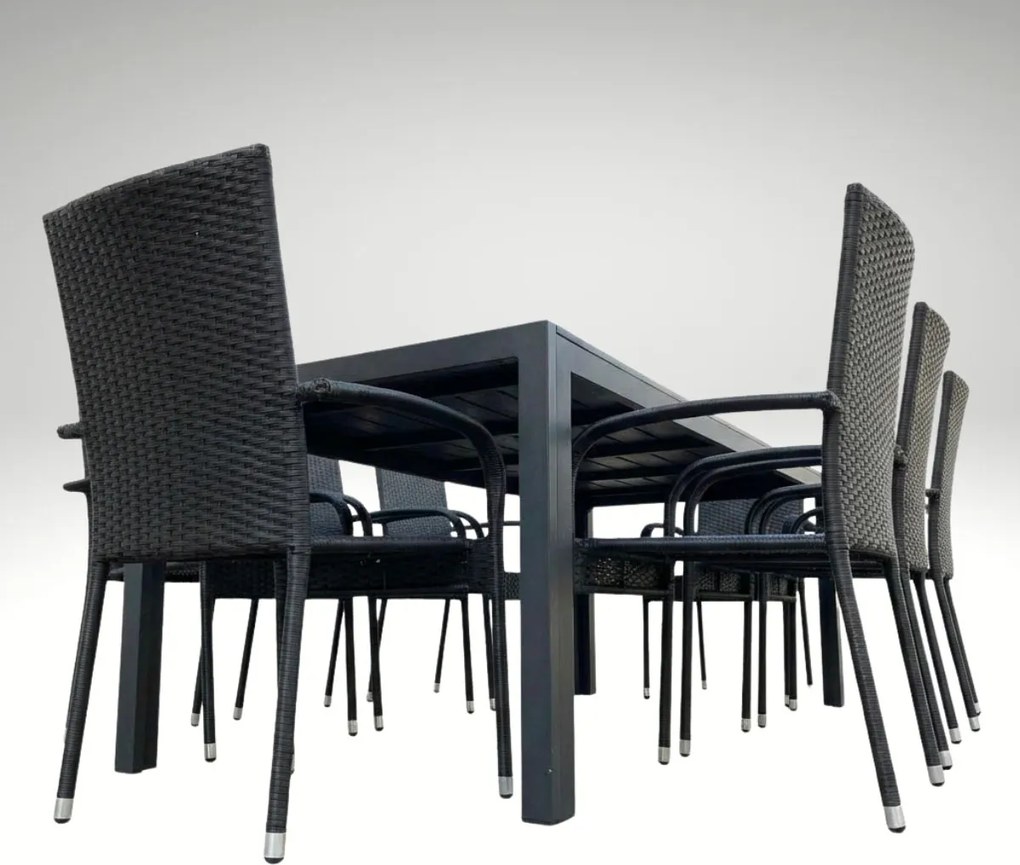 Vikio Zahradní set 190x90 pro 8 osob DT278-190 antracit